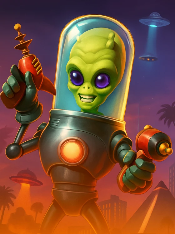 Invading Vegas Revenge on Mars by Play'n Go at SBX | SBX